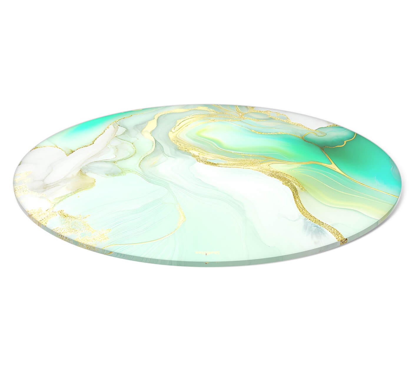 Обеденный стол SHT-TU34-P / SHT-TT32 80 стекло/МДФ (лазурно голубой/черный муар) в Астане купить ...