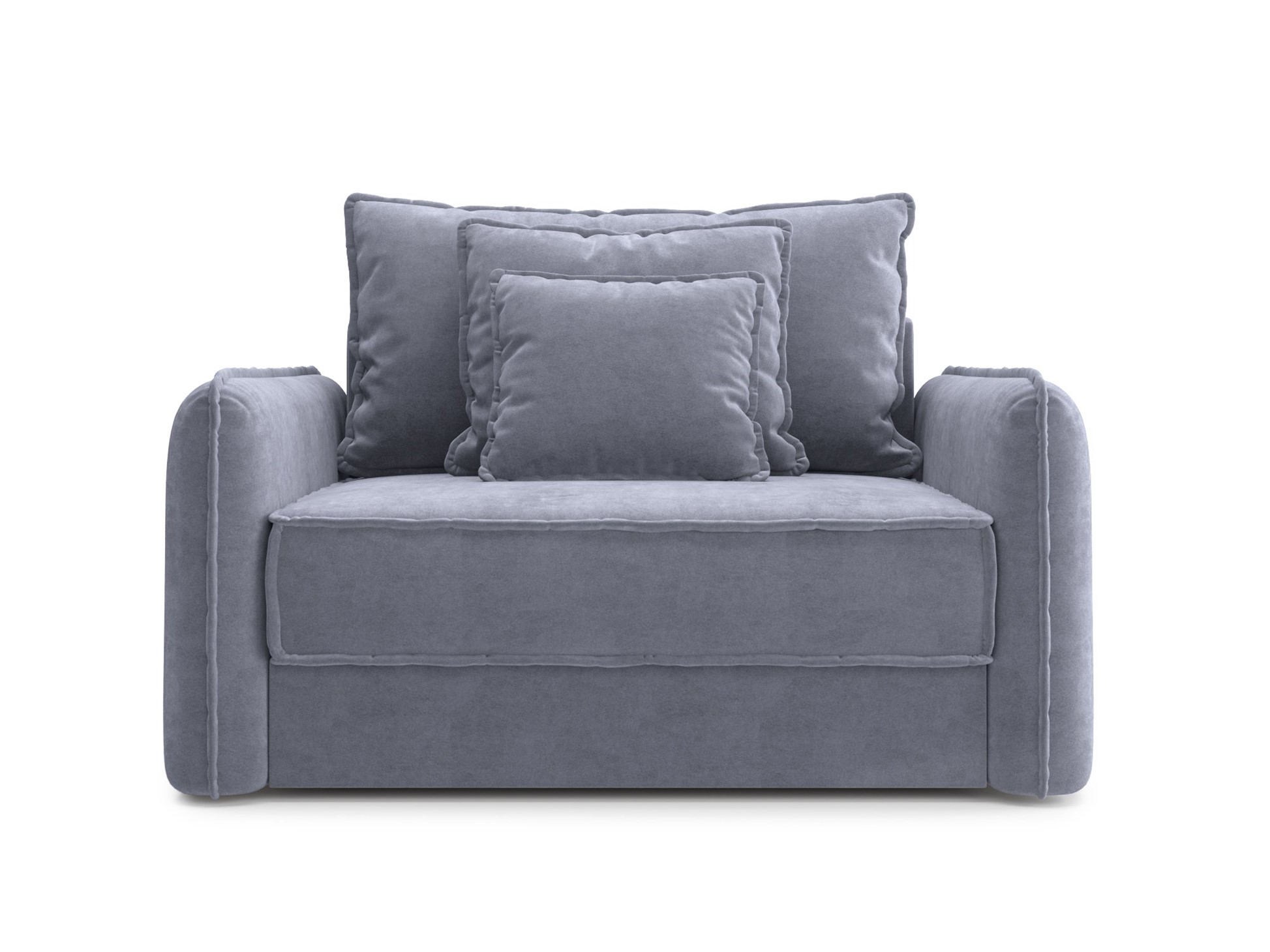 Диван + кресло Кросби (Velutto-32) заказать в Алматы по низкой цене 936982 ₸ - Дом Диванов